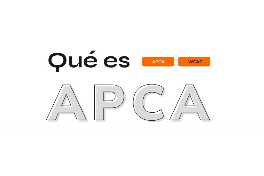 APCA | Algoritmo de contraste de color accesible en UX/UI